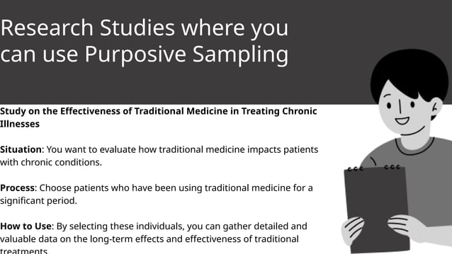 Purposive Sampling in Practical Research Quantitative | PPTX