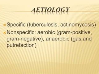 purulent diseases cellular spases. | PPTX