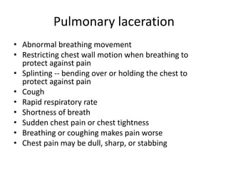 Purulent diseases of lungs and pleura | PPTX