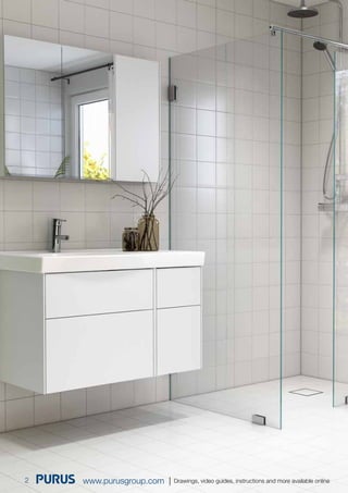 Purus Brochure 2018 Wetroom Drainage Solutions | PDF