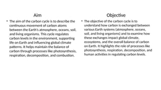 Carbon Cycle - Food and Environmental Microbiology | PPTX