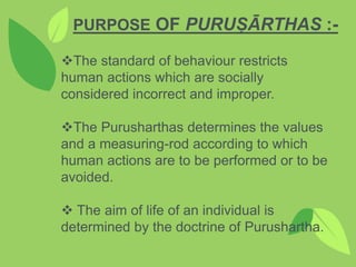 Purusharthas ppt | PPTX