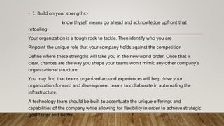 success and failure in organisation design | PPTX