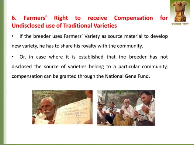 Farmers Right | PPTX | Agriculture | Industries
