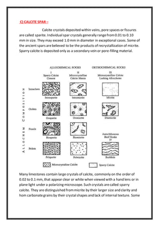 Sedimentary questions | DOCX