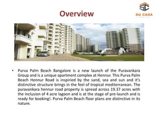 Purva Palm Beach Bangalore | PPT
