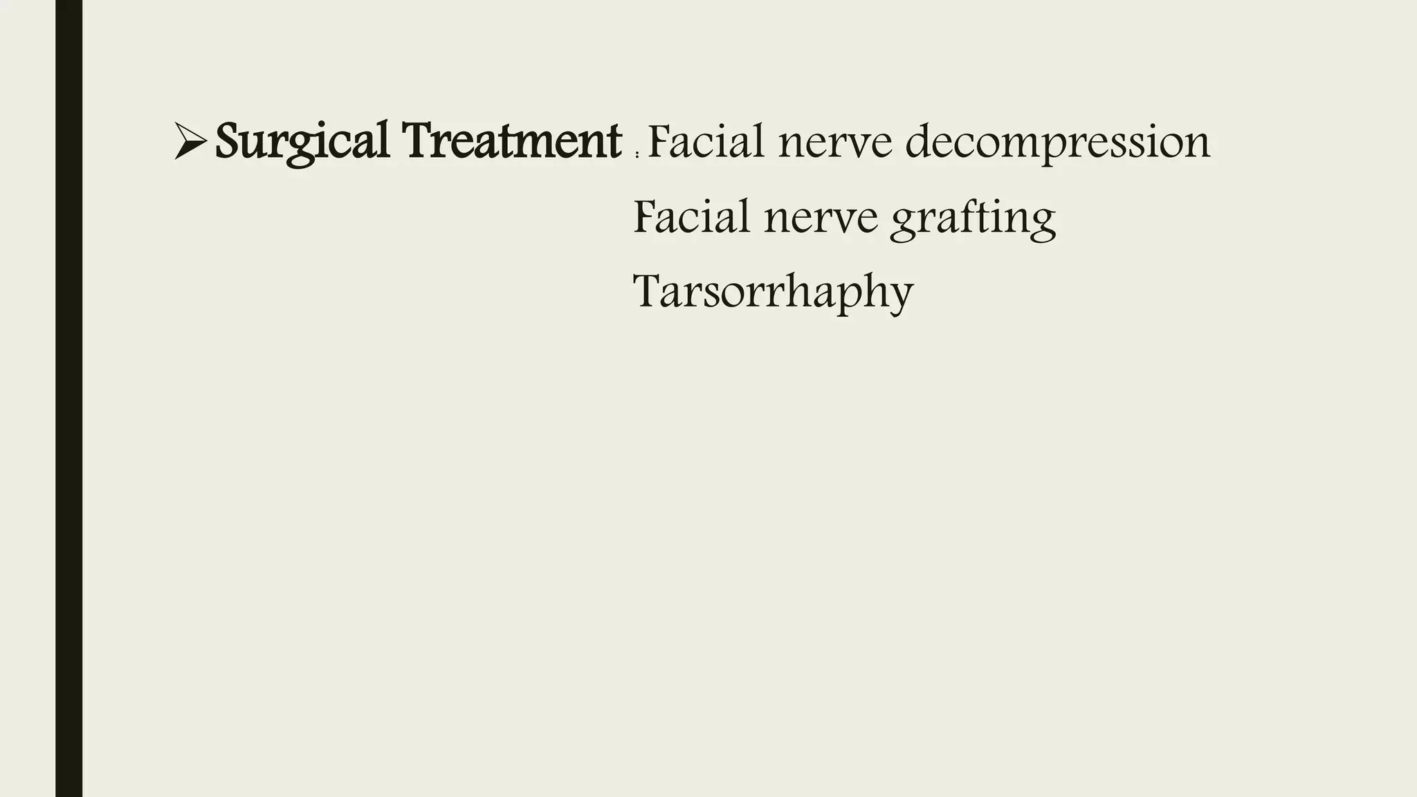 Bell's Palsy ICIDH2 Purvi Shah PPT | PPTX