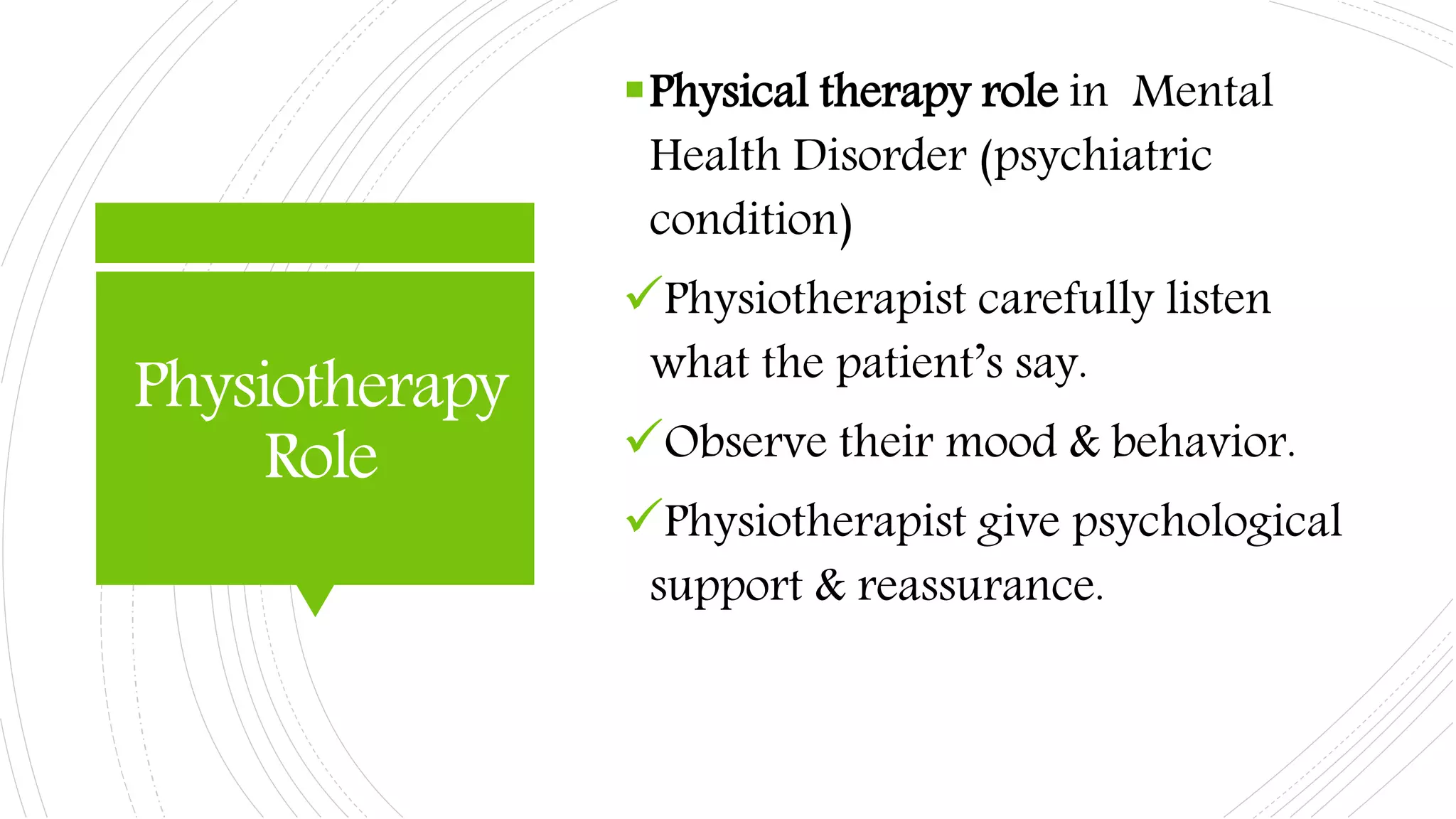 Purvi shah mental health disorder ppt | PPTX