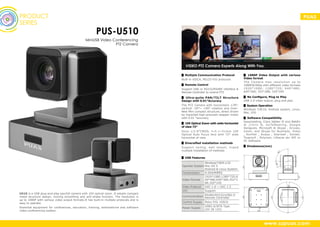PUS-U510 USB Camera for Conferencing & Collaboration | PPT