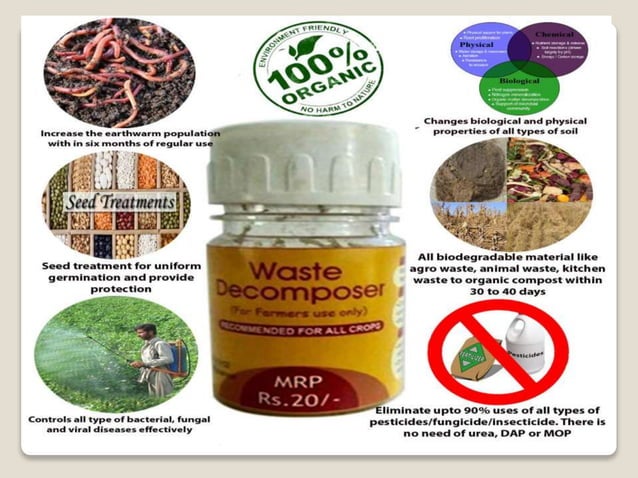 PUSA DECOMPOSER.pptx | Agriculture | Industries