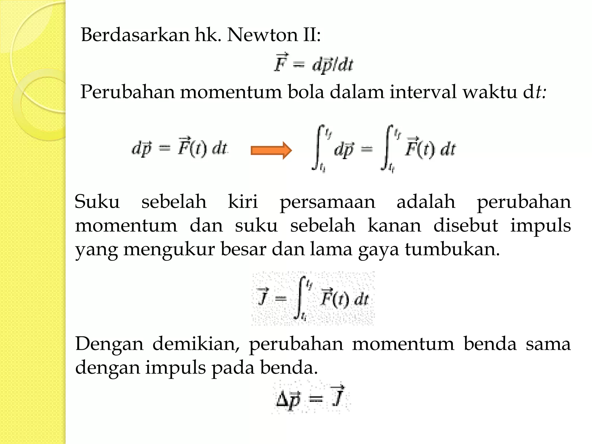 Pusat massa dan momentum | PDF
