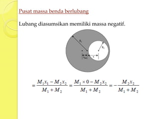 Pusat massa dan momentum | PDF