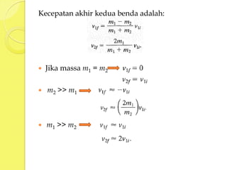 Pusat massa dan momentum | PDF