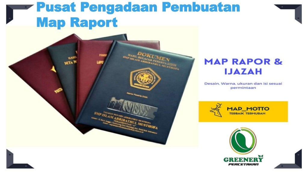 Pusat Pengadaan Pembuatan Map Raport.pptx | Free Download