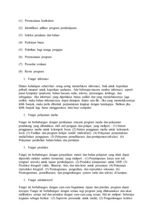 Pusat sumber belajar | PDF