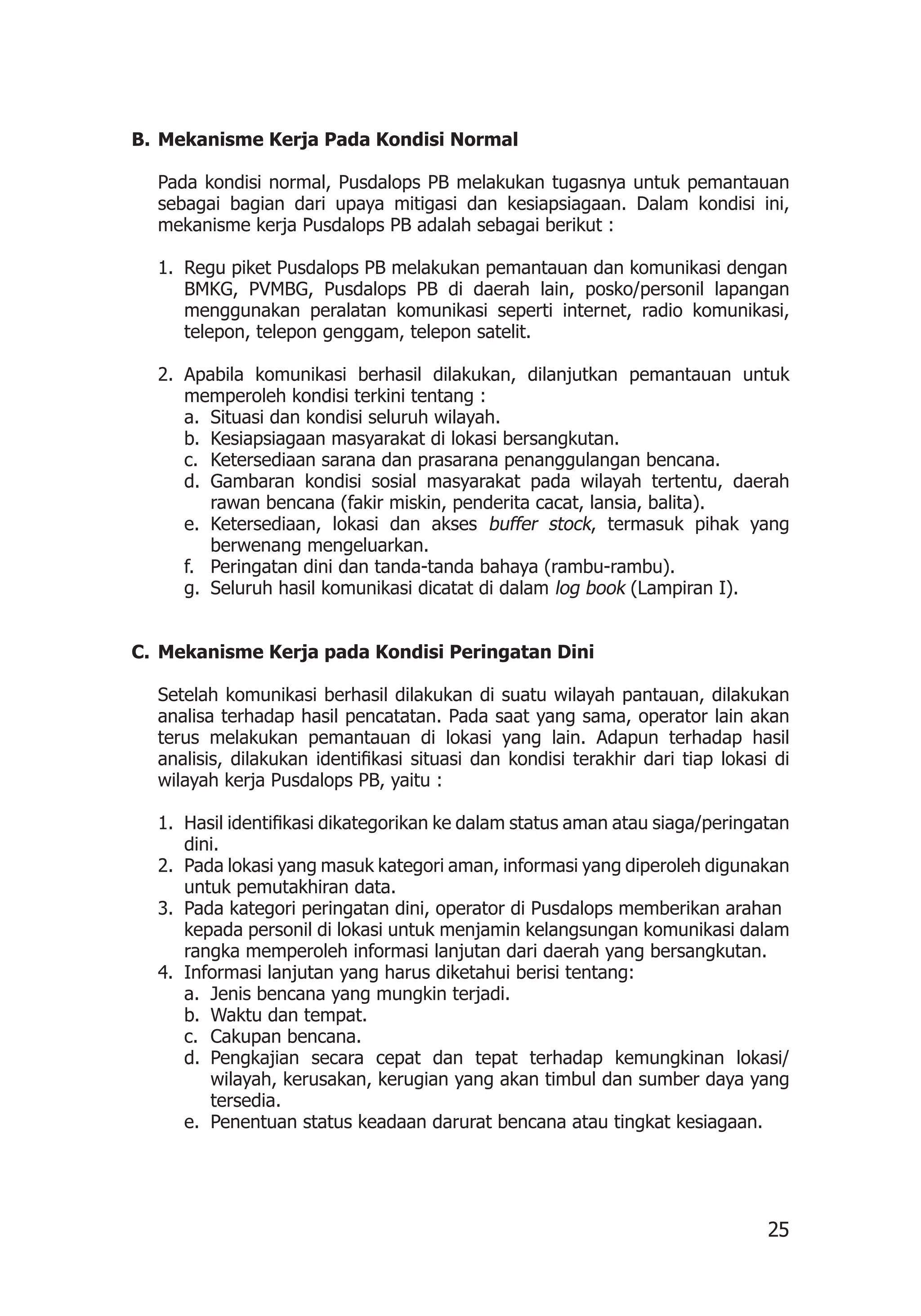 Perka BNPB No.15 Tahun 2012 | PDF