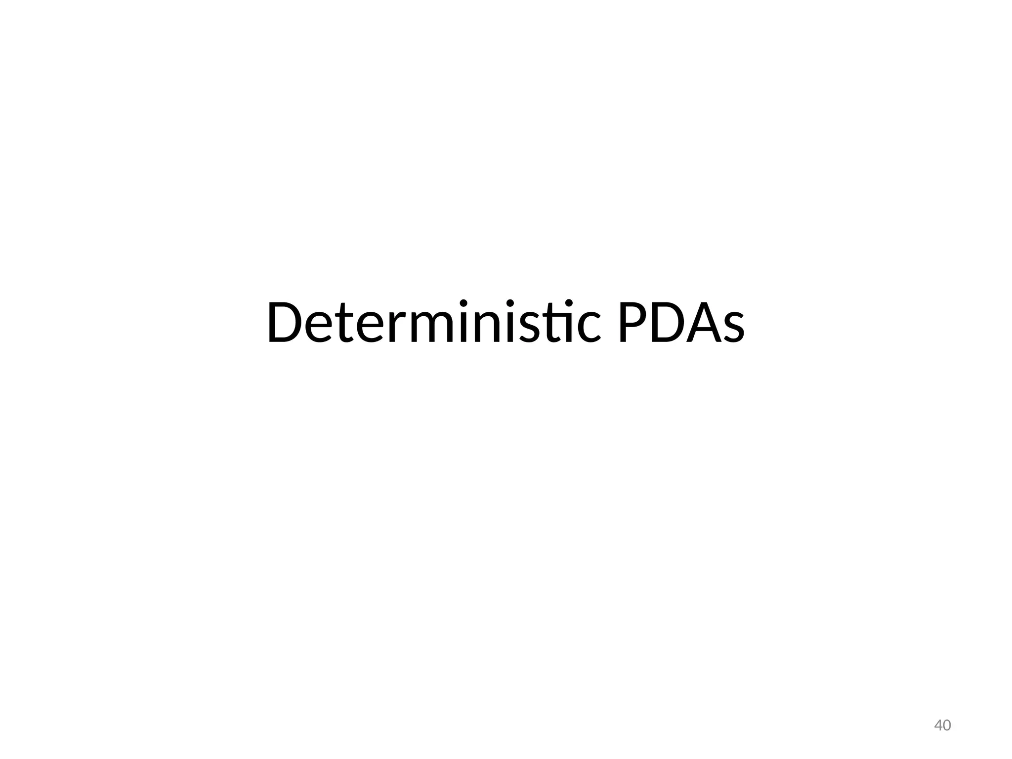 Turing Machine Push Down Automata Examples Ppt