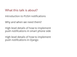 Push notifications-with-django-slides | PPT
