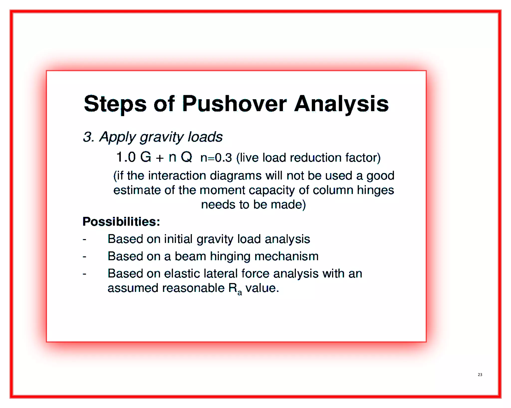Push over and over analysis technique | PDF