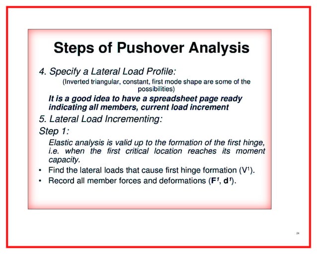 Push over and over analysis technique | PDF