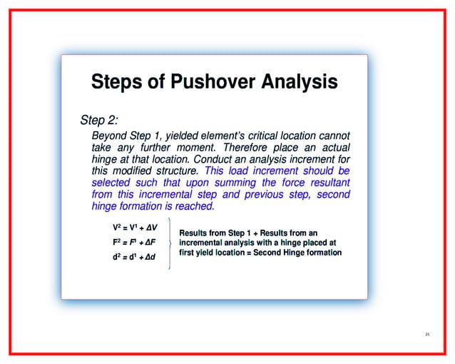 Push over and over analysis technique | PDF