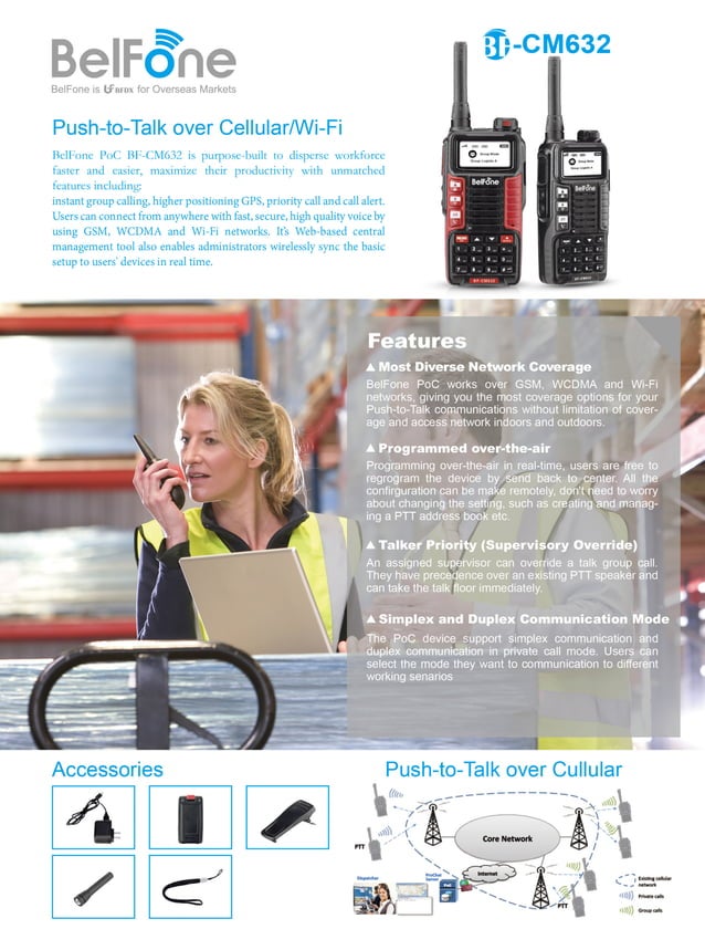 Push to-talk over cellular wi-fi cm632 | PDF