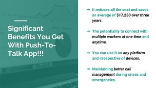 MirrorFly - The Best Push-to-Talk SDK Solution | PPTX