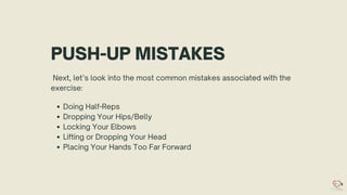 Push-Ups Muscles, Benefits, Mistakes, Proper Form, Video.pdf