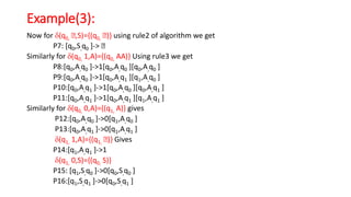 Push down automata | PPTX