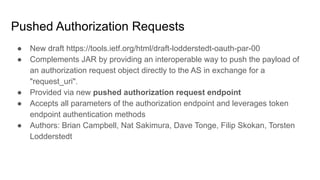 Pushed Authorization Requests | PDF