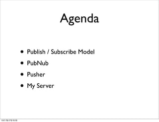 Real-Time Messaging Platform - Pusher & pubnub | PPT