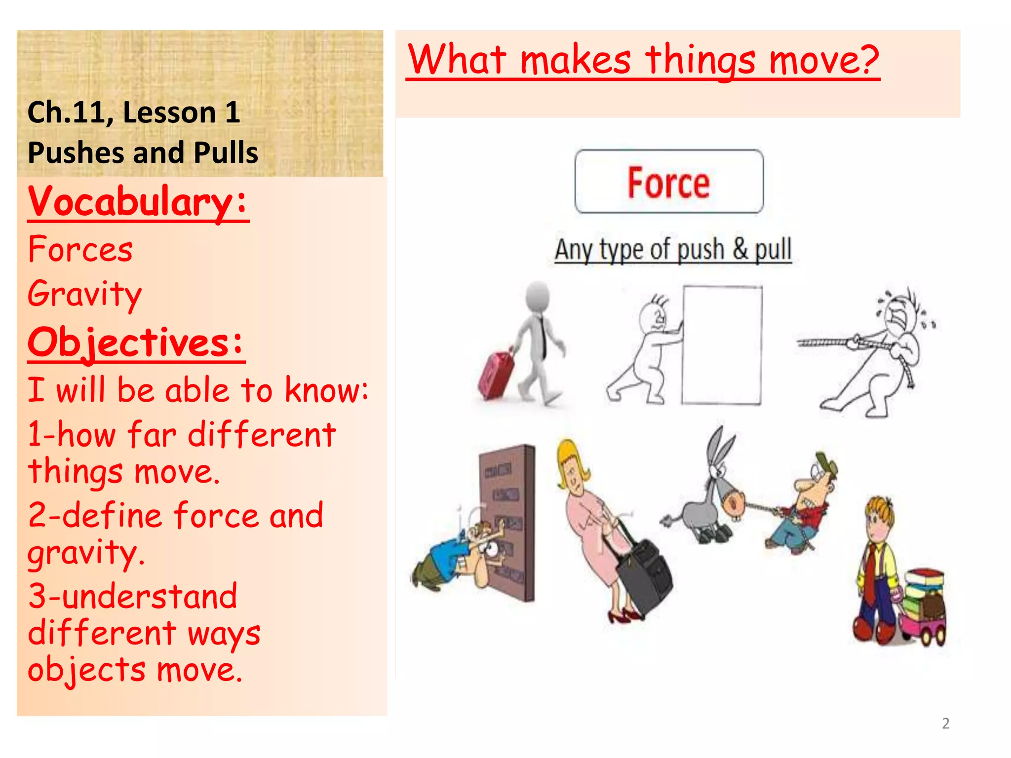 Pushes and pulls g2 | PPTX