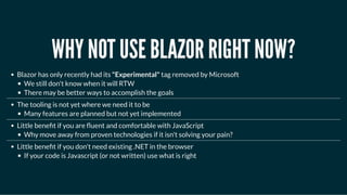 Pushing AI to the Client with WebAssembly and Blazor | PPT
