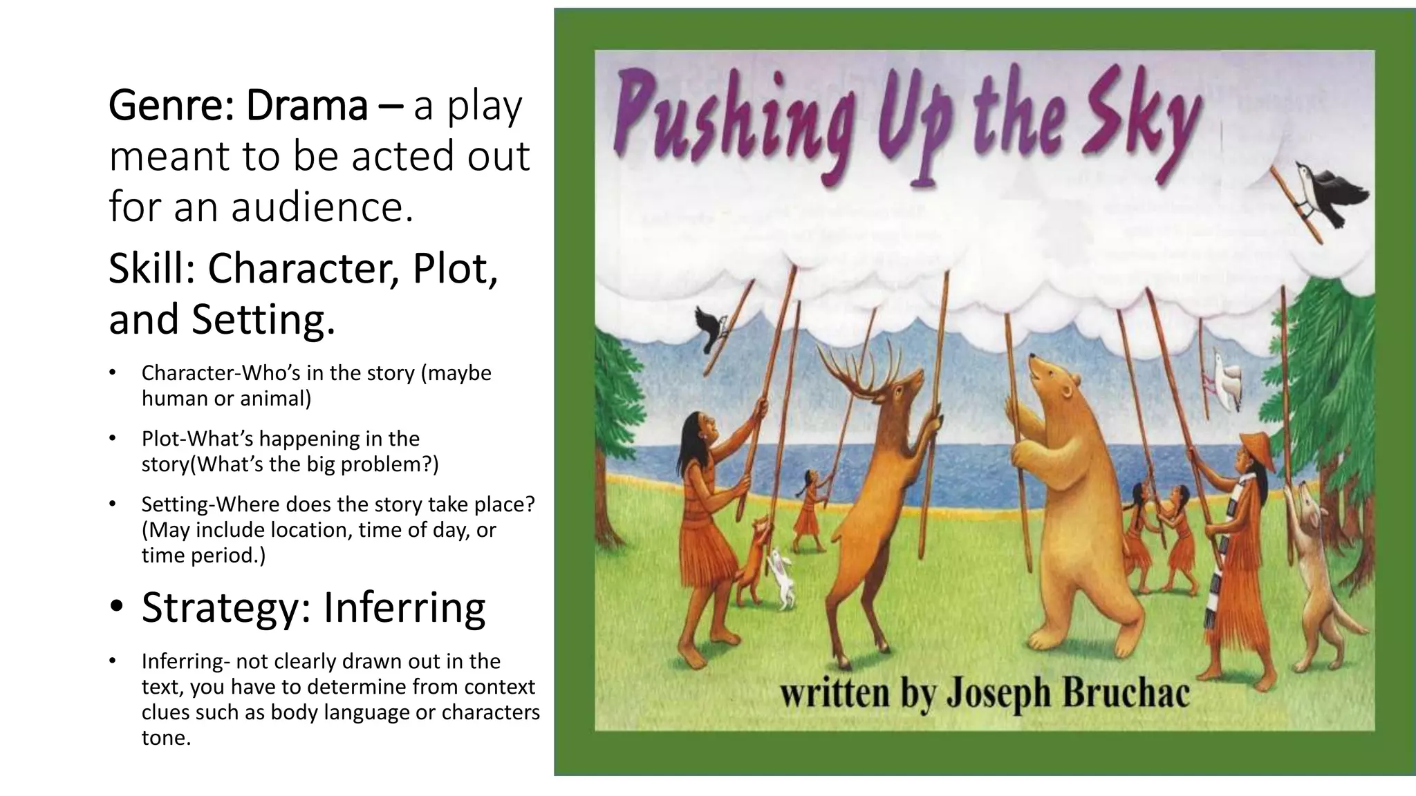 Pushing up the sky | PPT