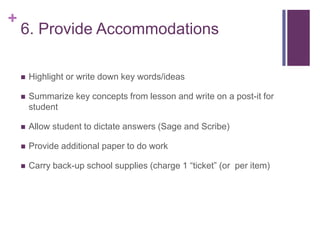 Push in presentation | PPT