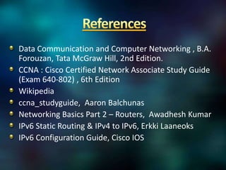 Lan security ipv6 presentation | PPT