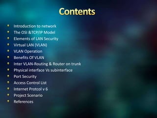 Lan security ipv6 presentation | PPT