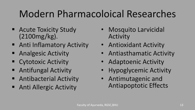 Pushkarmula (Inula racemosa) with Ayurvedic descriptions | PPTX ...