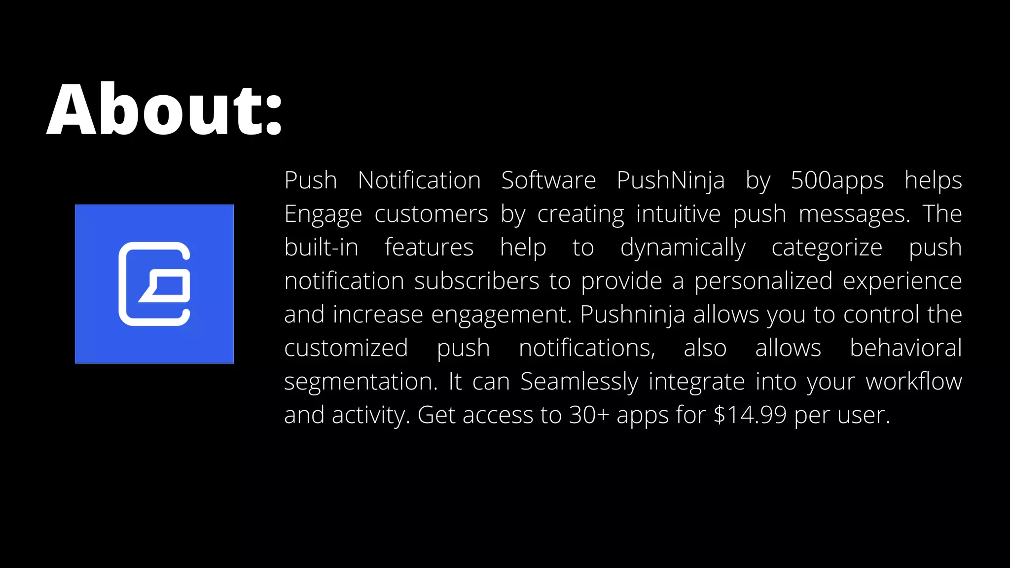 PushNinja by 500apps | PDF