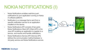 Push notifications on Nokia X | PDF