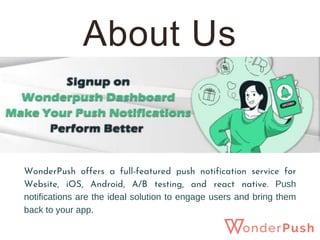 Introduction to Push Notifications - WonderPush | PPTX