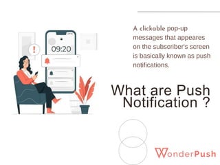 Introduction to Push Notifications - WonderPush | PPTX
