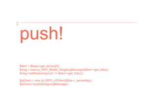 Push notification technicaltalk | PDF