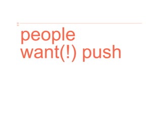 Push notification technicaltalk | PDF