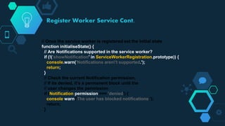 Push notification to the open web | PPT