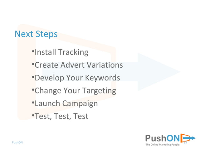 PushOn PPC Presentation | PPT