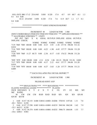 Pushover analysis-sacs | PDF
