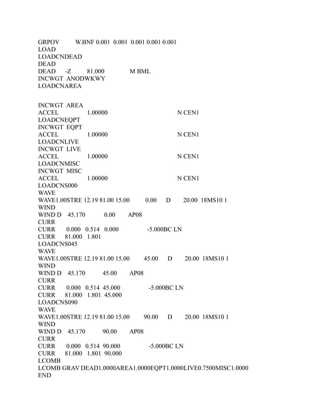 Pushover analysis-sacs | PDF | Physics | Science