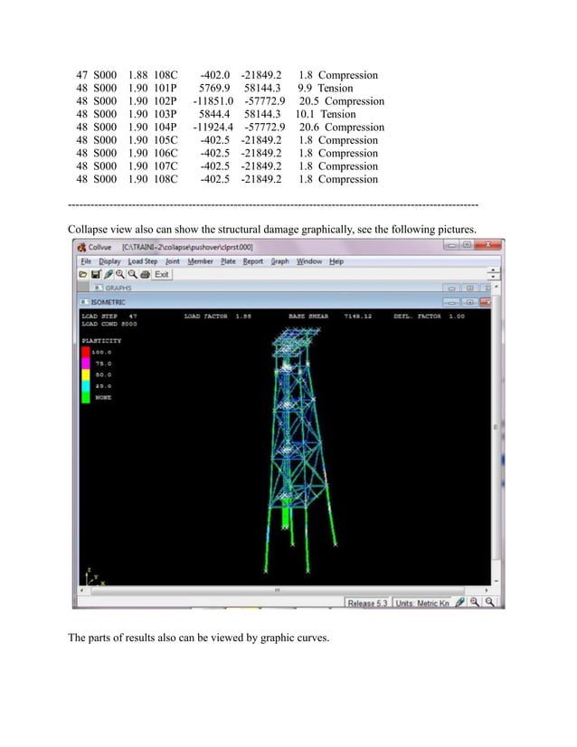 Pushover analysis-sacs | PDF | Physics | Science