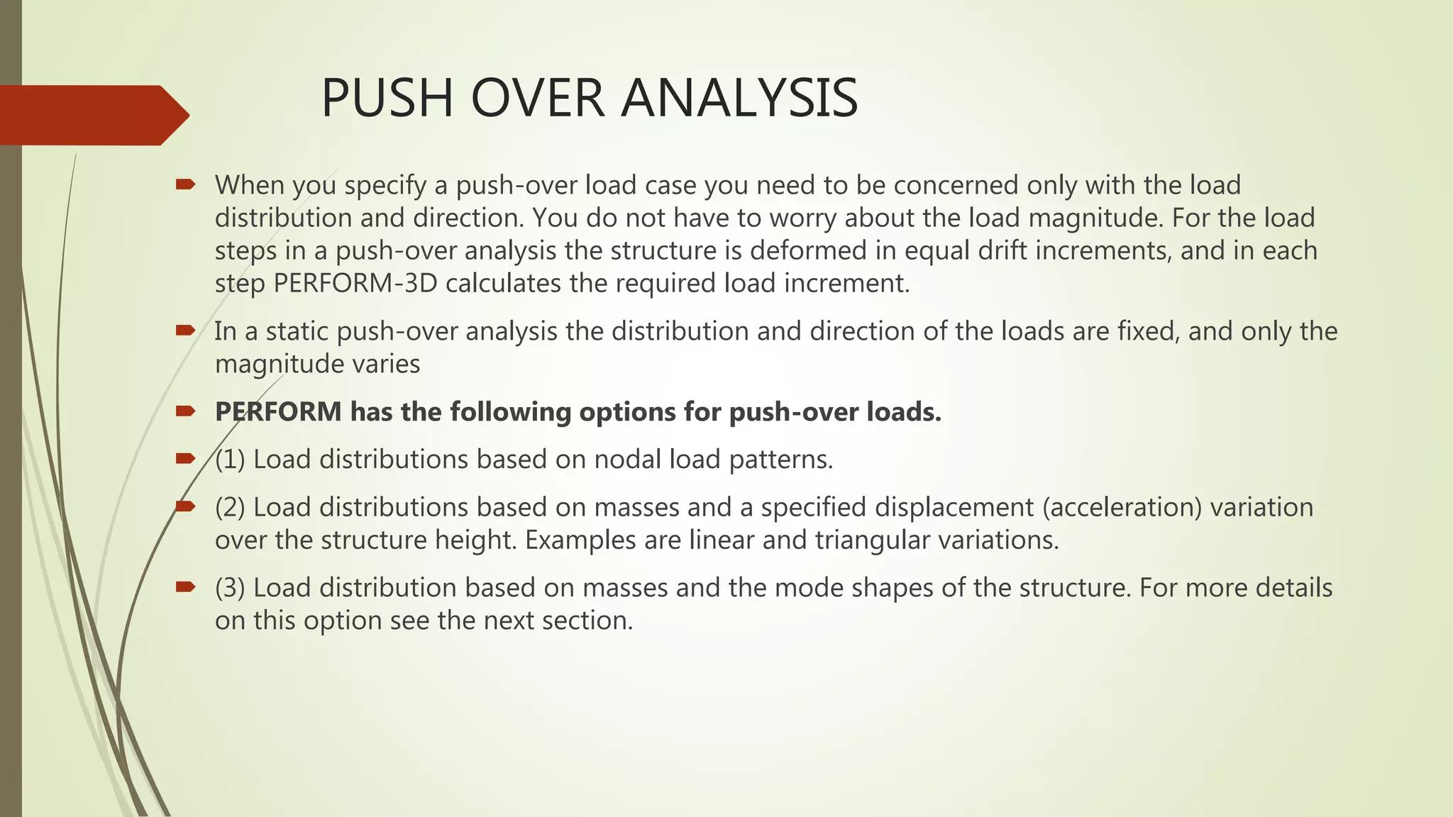 Push over analysis | PPTX